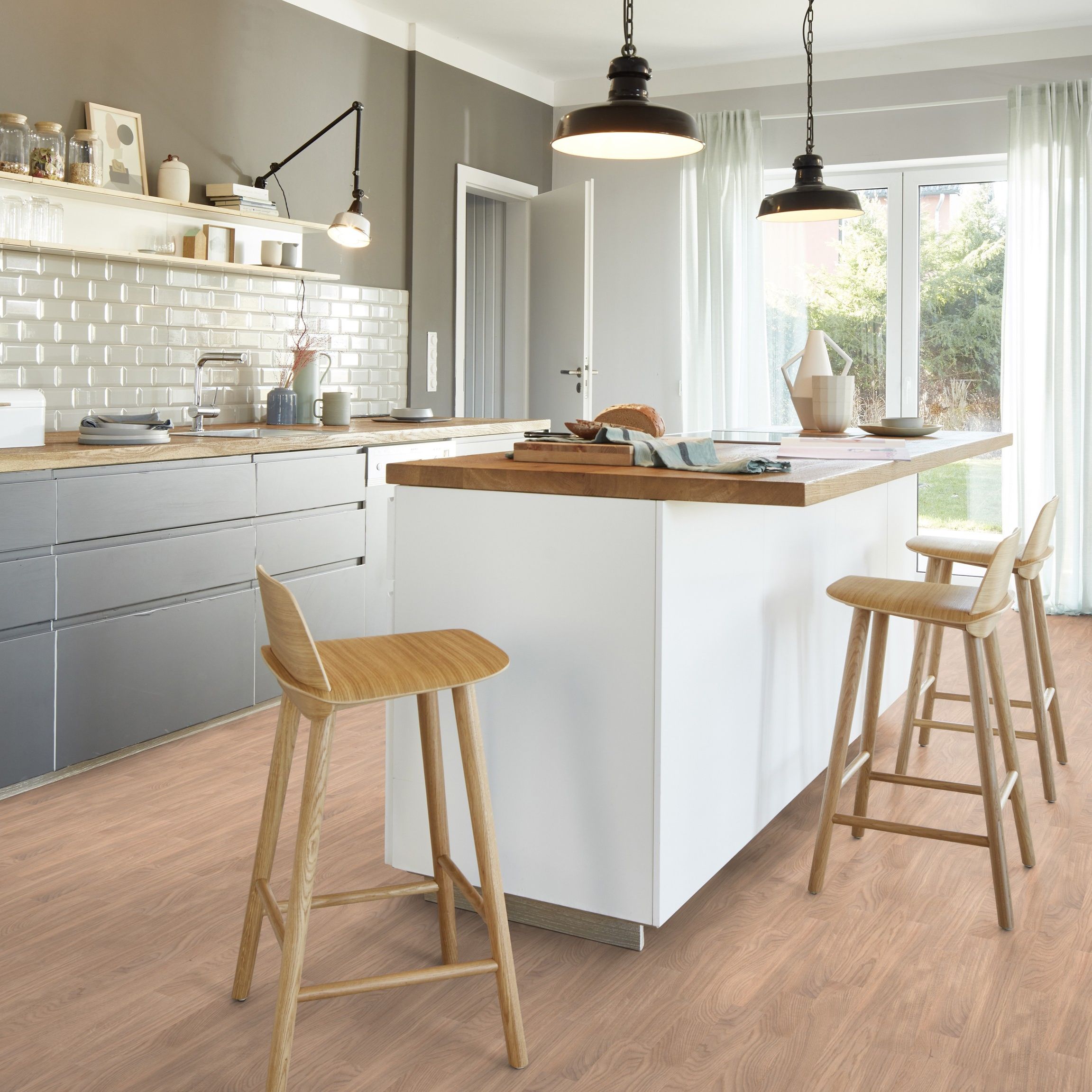 Parchet Stratificat Stejar White Nature, Prestige, Boen – Fiica Interiors