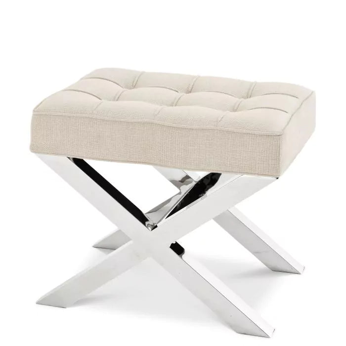 Taburet Beekman Place Panama Natural 109352, Eichholtz – Fiica Interiors