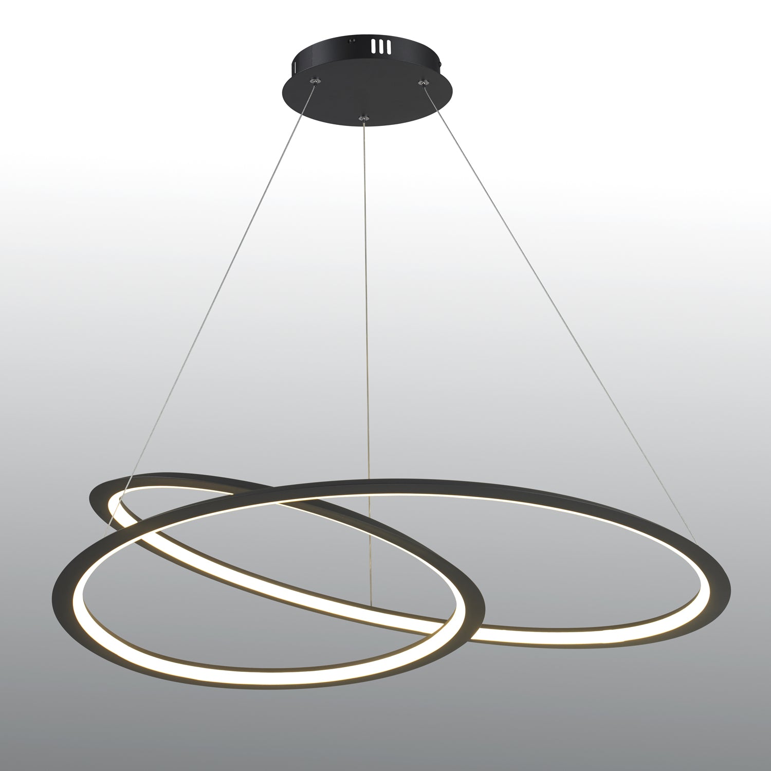 Lustră Spirello Black ST-8826P/B, Step Into Design – Fiica Interiors